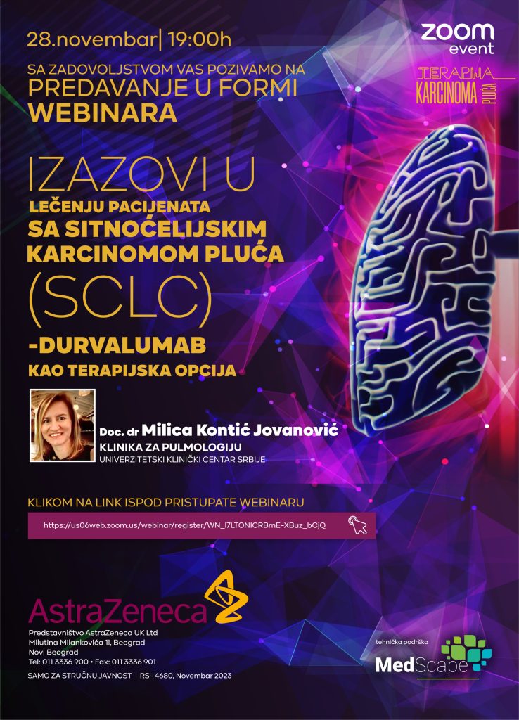 AstraZeneca SCLC Webinar - BAUDER - events & more